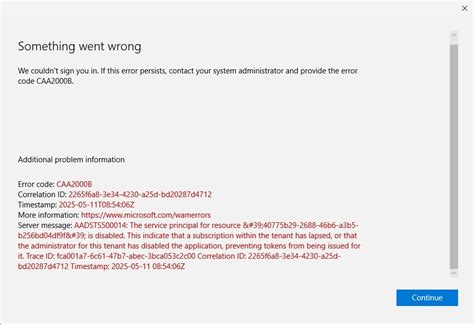 Access Denied For The Resource Microsoft Qanda