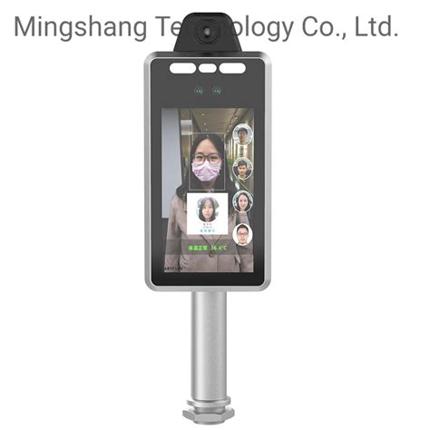 Infrared Human Body Temperature Measurement Face Recognition Access Control All In One Machine