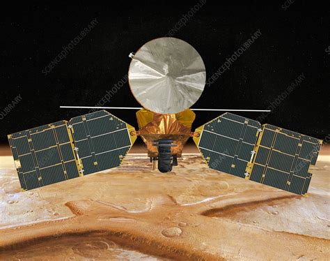 Mars Reconnaissance Orbiter Illustration Stock Image C046 3272 Science Photo Library