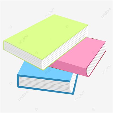 三本書本 疊起來的書本 黃色書本 粉色書本 粉色書本 三本書本 藍色書本素材圖案，psd和png圖片免費下載