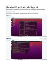 CIS305 1 7 Seau Baquera Docx Guided Practice Lab Report Before Completing This Guided Practice