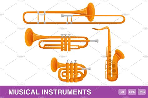 Musical Wind Instruments Masterbundles