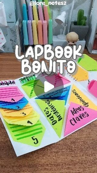 Lorenotes2 On Instagram Idea Lapbook Bonito 🌿📖📝 Ideasfaciles