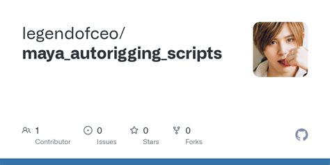 Github Legendofceo Maya Autorigging Scripts