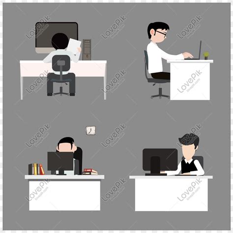 학습 비즈니스 교육 만화 Png 일러스트 무료 다운로드 Lovepik