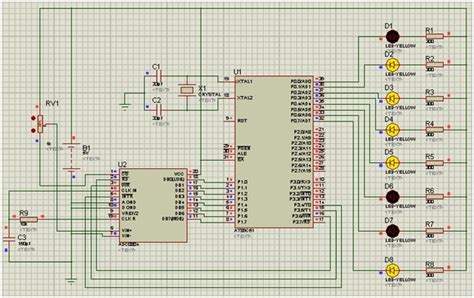 Interfacing Adc 0804 With 8051 Microcontroller Microcontrollers Lab
