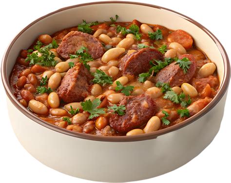 Comforting Cassoulet Clipart With Rustic French Flavor Profile 52241606 Png