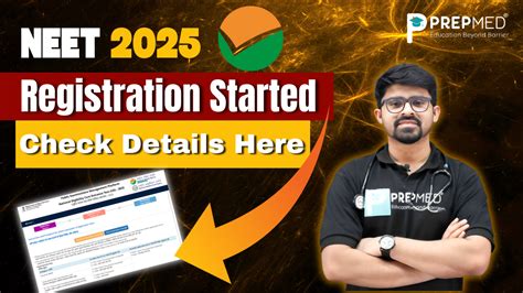 Neet 2025 Registration Started Check Details Here
