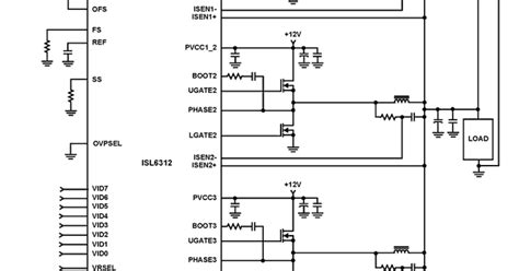 Four Phase Buck Pwm Controller With Integrated Mosfet Drivers For Intel Vr10 Vr11 And Amd