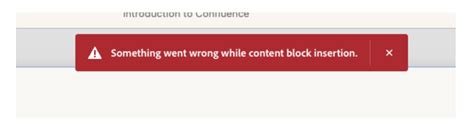 Error Message Something Went Wrong While Content Adobe Product