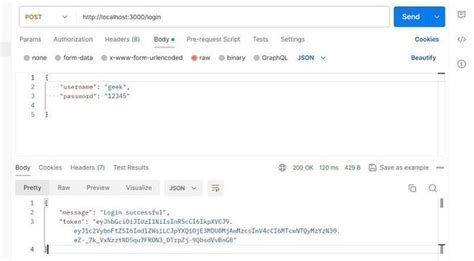 Mastering Jwt Authentication In Express Geeksforgeeks