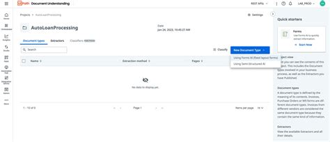 document understanding one click classification product news