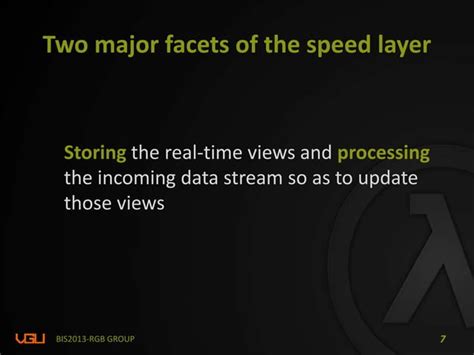 Speed Layer Real Time Views In Lambda Architecture Ppt