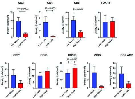 Intratumoral It Immune Profiling Barplots Displaying The It