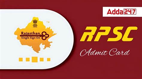 Rpsc Programmer Admit Card 2024 Out