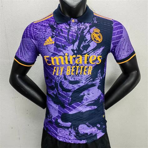 Camisa De Futebol De Alta Qualidade 2023 2024 Real Madrid 【 Player