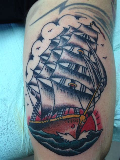 Sail Away Tattoo