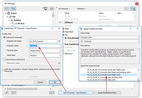 creating and editing ifc data