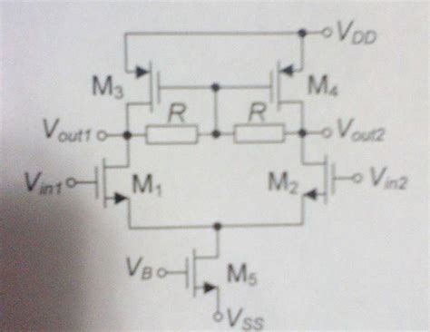 Transistor Differential Amplifier Calculator Circuit Using Transistors