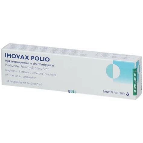 Imovax Polio Vaccine Prescription Packaging Type 1 At Best Price In