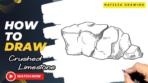How To Draw Crushed Limestone Youtube