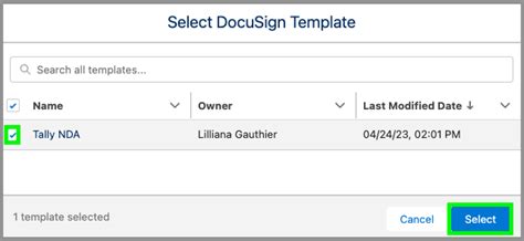 Use Envelope Templates To Create And Send A Standard Envelope