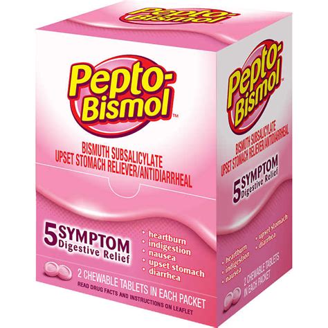 Pepto Bismol Chew 20ct C Store And Novelty Outlet