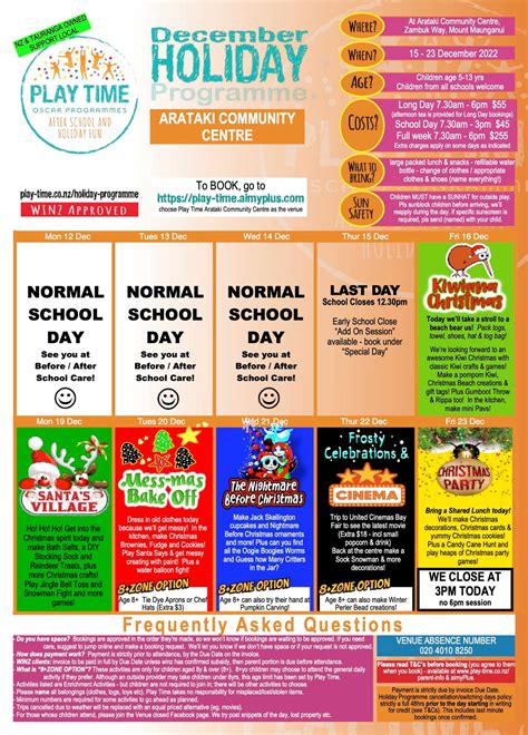 Playtime Holiday Programme