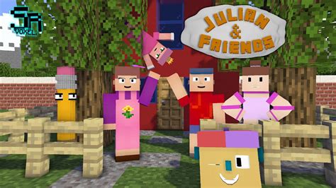 Julian And Friends ⭐ Minecraft Remake Youtube
