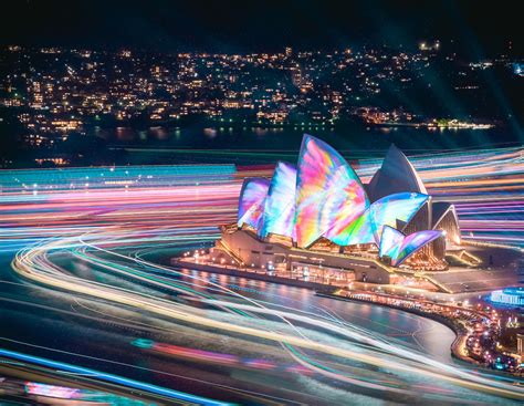 Interesting Photo Of The Day Vivid Sydney Festival Picturecorrect