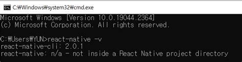 React Native 리액트 네이티브 개발환경 설정36 React Native Cli 설치