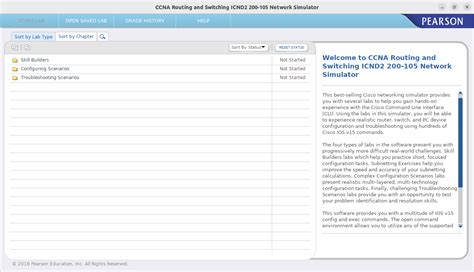 will ccna routing and switching icnd2 200 105 network simulator run on