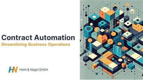 Contract Automation Streamlining Business Operations Hn Gmbh
