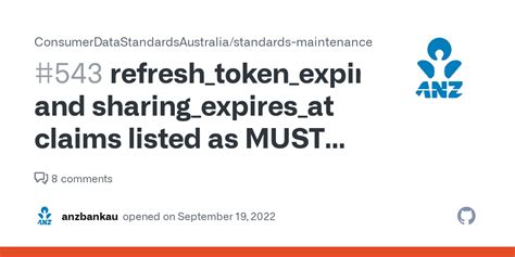 Refreshtokenexpiresat And Sharingexpiresat Claims Listed As Must Be Supported · Issue 543