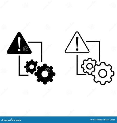 Error Report Icon Vector Set Fail Illustration Sign Collection Bug Symbol Stock Vector