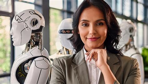 Artificial Intelligence And Robotics Perfect For Illustrating Futuristic Business Scenarios