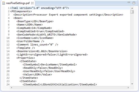 Export And Import Processor Expert Component Settings Mcu On Eclipse