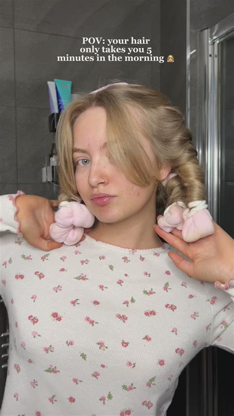 Heatless Bouncy Blow Curl Band Overnight Curls And Waves Bouncy Blow Band