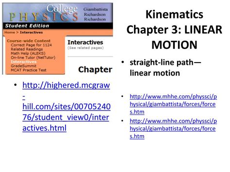 PPT Kinematics Chapter LINEAR MOTION PowerPoint Presentation Free Download ID