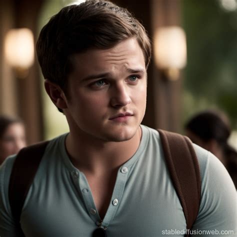 Josh Hutcherson Meets Toy Chica From Fnaf Prompts Stable Diffusion Online