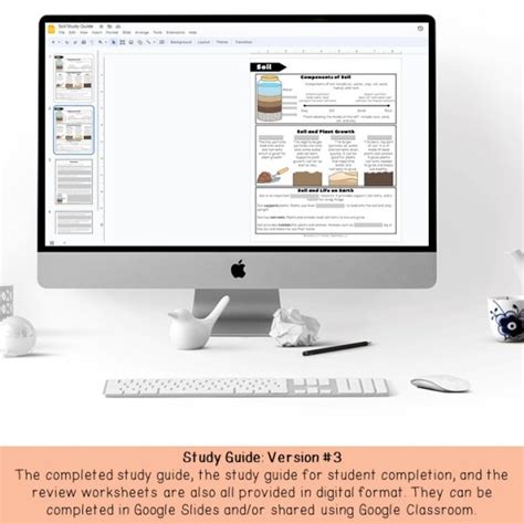 Soil Study Guide And Review Worksheets
