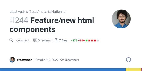 Featurenew Html Components By Groovemen · Pull Request 244
