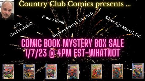 Country Club Comics Double Value Mystery Boxes Only 20 Available 1