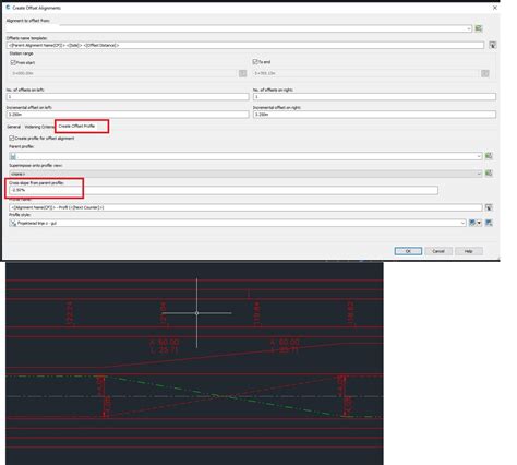 Offset Alignment Autodesk Community