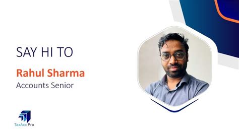 Taxaccpro Global Solutions Llc On Linkedin Newemployee