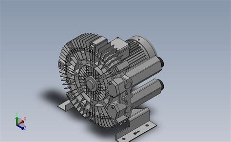 JQT G系列单段超高压旋涡式气泵 JQT 3300G SOLIDWORKS 2018 模型图纸下载 懒石网