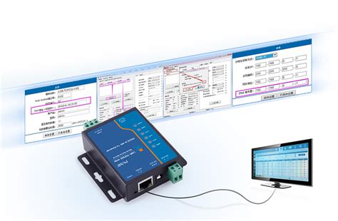 Rs232 And Rs485 To Etherent Converter Modbus Serial To Ethernet Converters