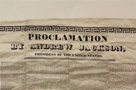 Lot Rare Jacksonian Proclamation Dec 10 1832 Nullification