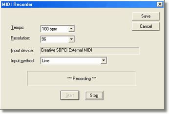 MIDI Recorder