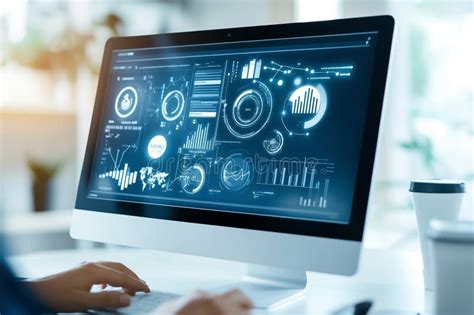 A Focused Programmer Is Diligently Working On Writing Code While Using A Modern Computer Set Up